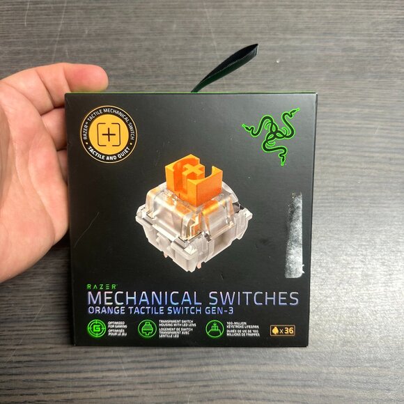 Razer | Other | Razer Mechanical Switches Orange Tactile Switch Gen3 ...